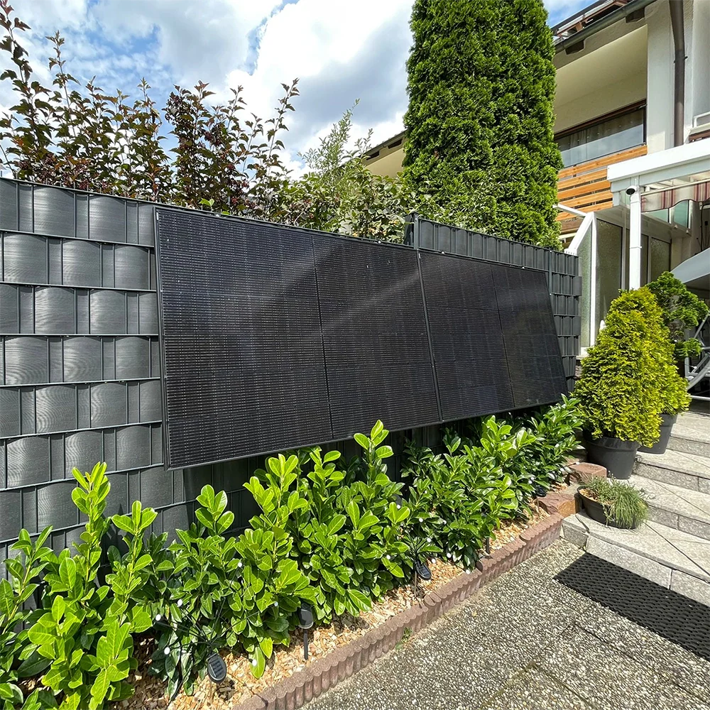 Wattstone ZaunPV Flexx Montagepaket für 4 PV-Module 10-20 Grad ...