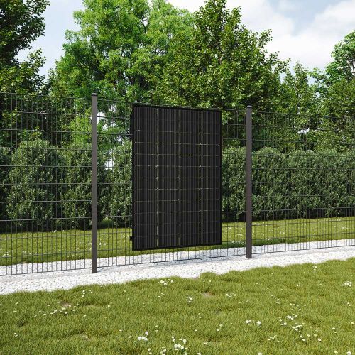 GreenAkku Balkonkraftwerk Premium Power 1 Modul 450 Wp - Zaun